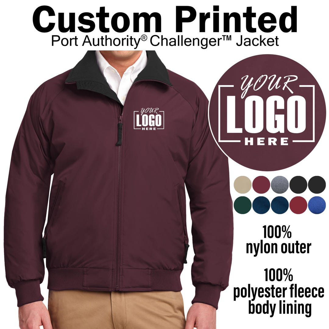 Custom Heavyweight Fleece Lining Jacket, Water-resistant. Custom ...