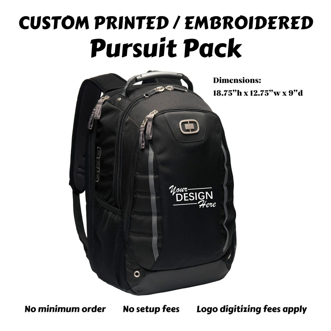 Personalized OGIO® Pursuit Pack Custom Name Embroidery Included ...