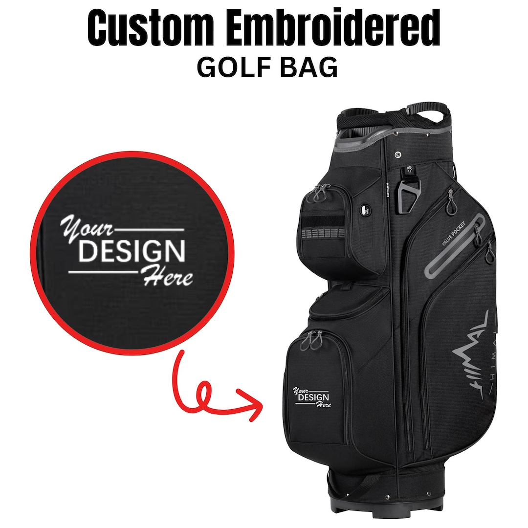 Custom Embroidered Golf Bags | Personalized Design, Monogrammed & Logo ...