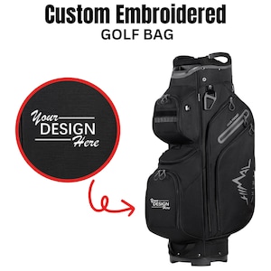 Custom Embroidered Golf Bags | Personalized Design, Monogrammed & Logo ...