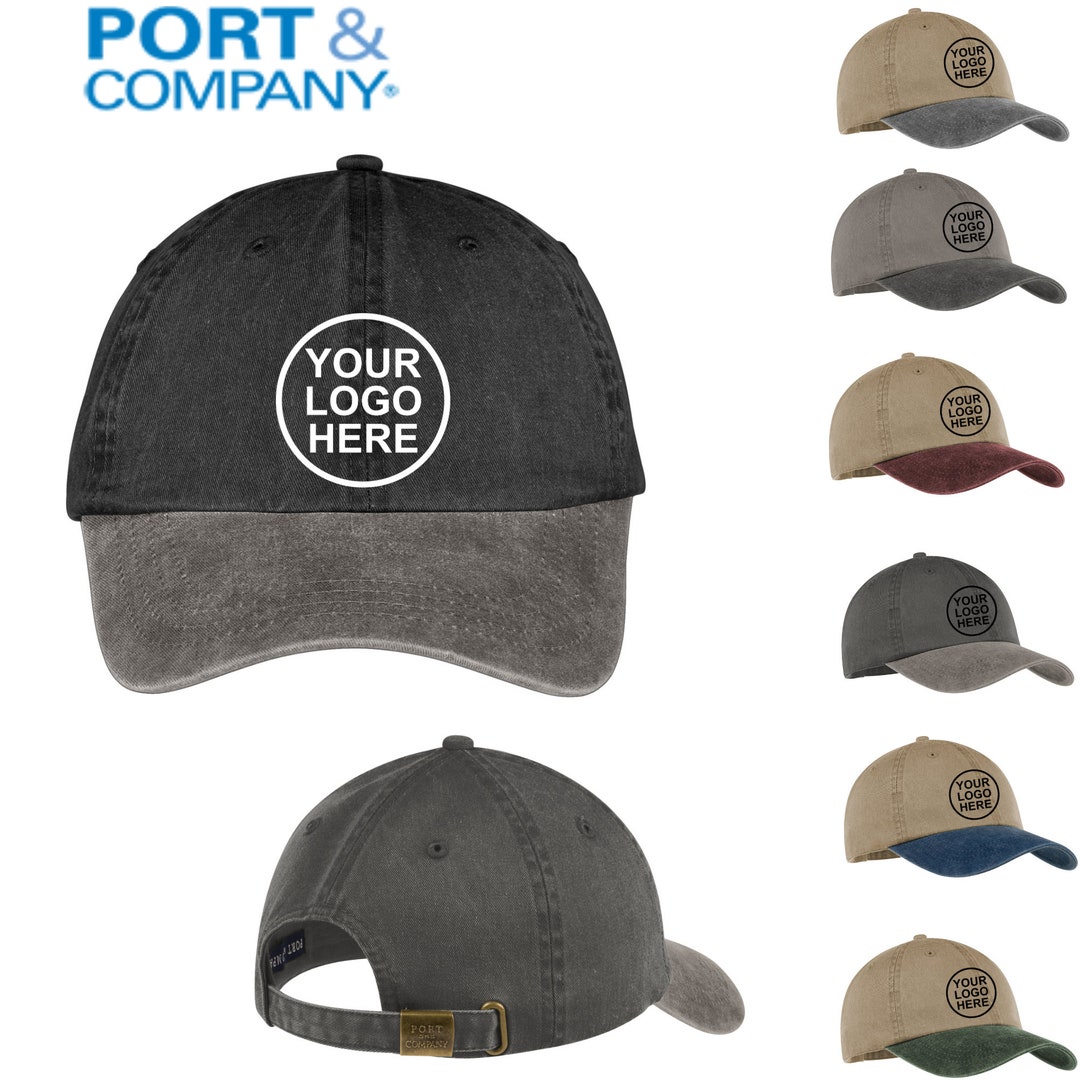 Custom Two-tone Pigment-dyed Cap custom Cap unisex - Etsy