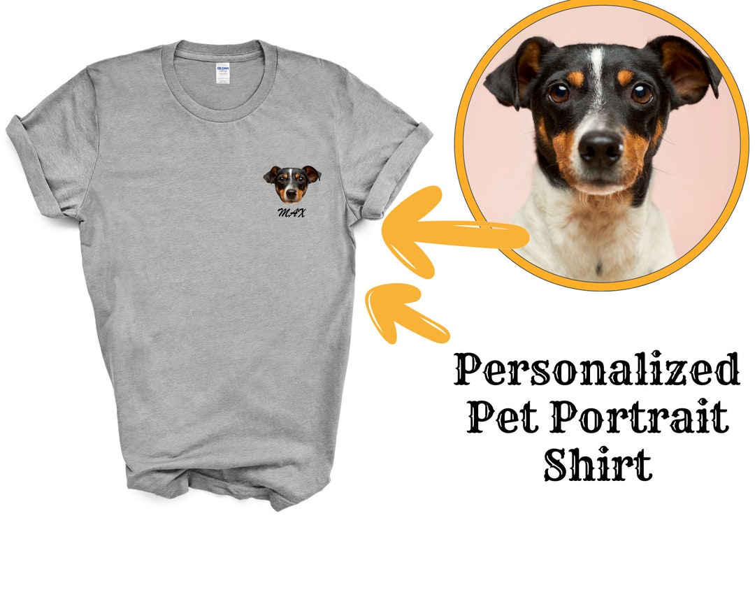 Custom Pet Shirt, Custom Dog Shirt, Personalized Dog Shirt, Custom Dog ...