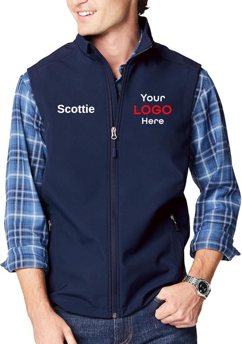 Personalized Vest for Men, Custom Embroidered Golf Vest, Gift for Dad ...