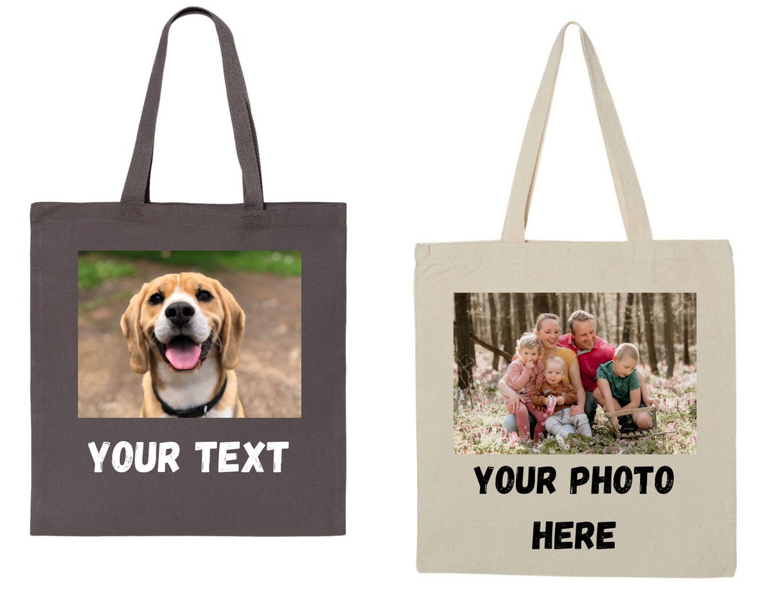 Custom Photo Tote Bag, Personalized Tote Bag, Custom Tote Bag, Image ... Custom Photo Tote Bag, Personalized Tote Bag, Custom Tote Bag, Image ...