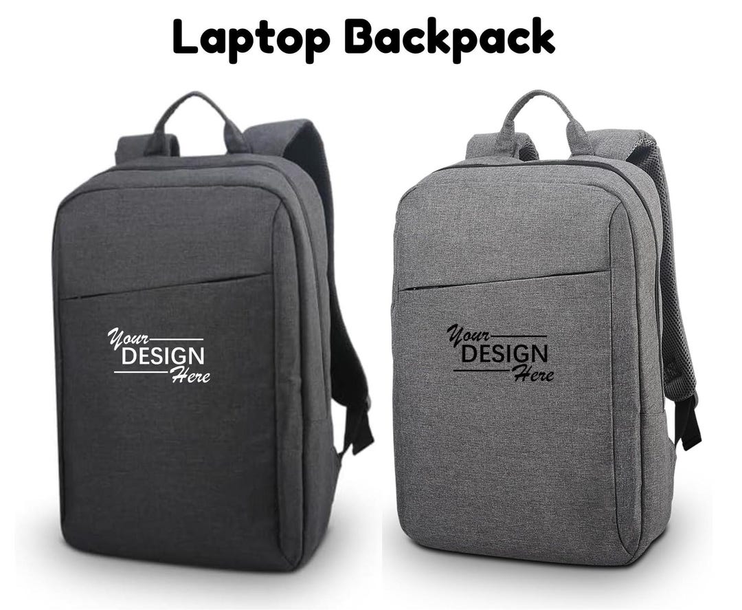 Personalized Backpack, Monogrammed Laptop Backpack, Custom Business ...