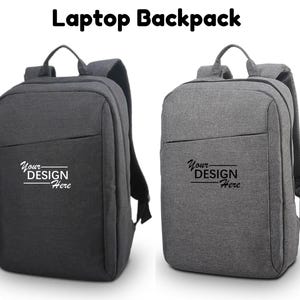 Personalized Backpack, Monogrammed Laptop Backpack, Custom Business ...