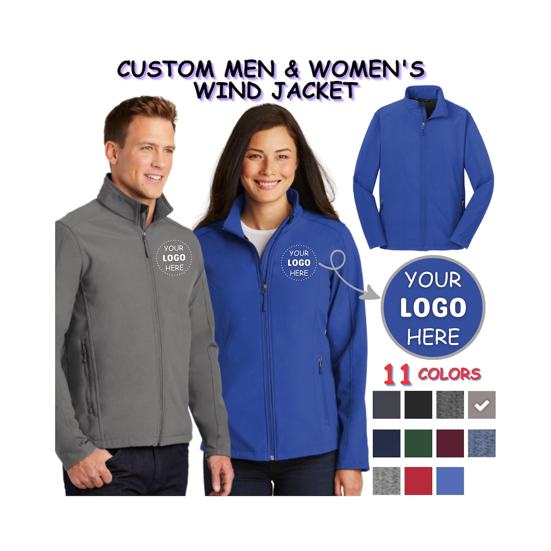 Custom Soft Shell Jacket - Personalized Business Jacket With Logo ...