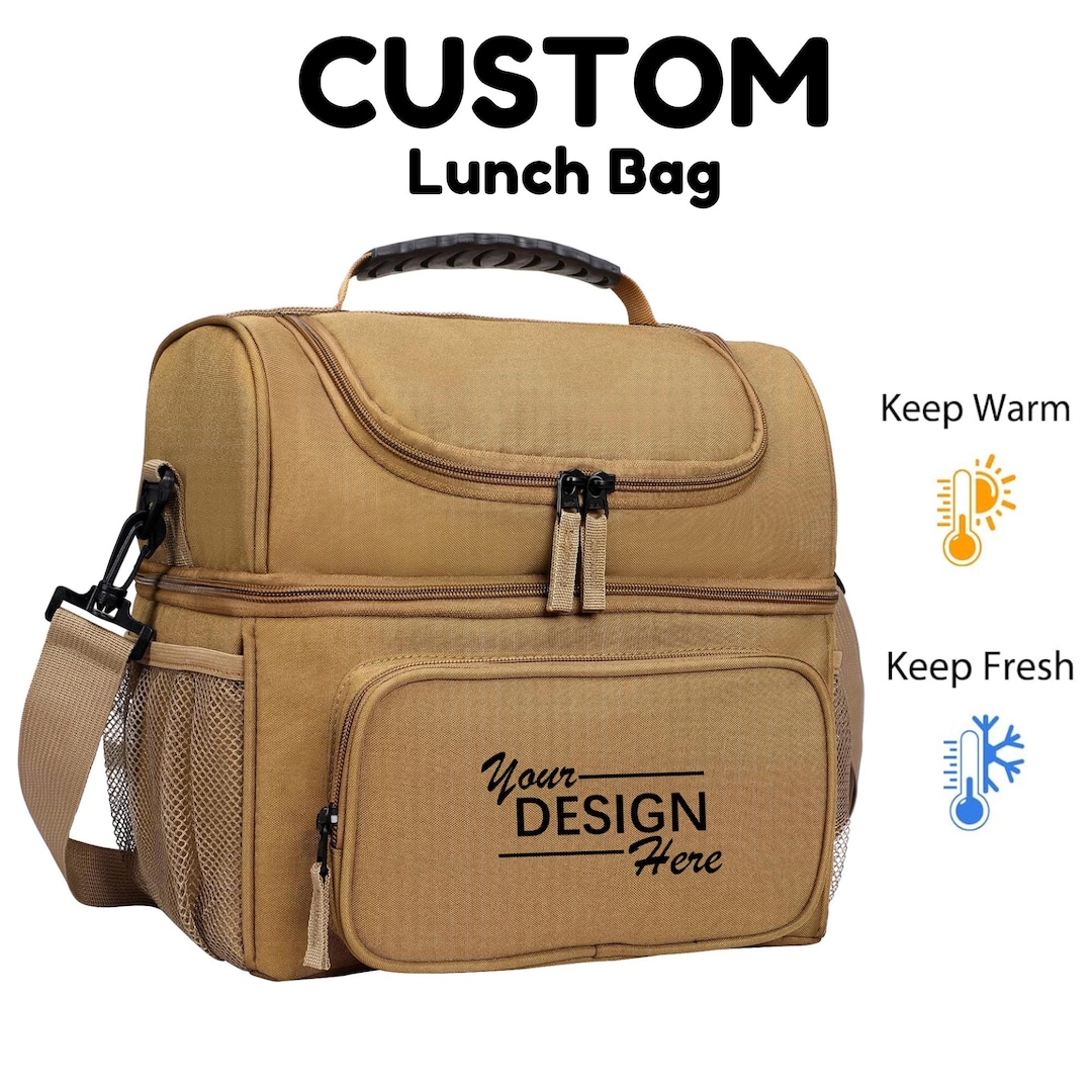 Custom Cooler Bag - Personalized Lunch Box, Custom Name Coolers/gifts ...