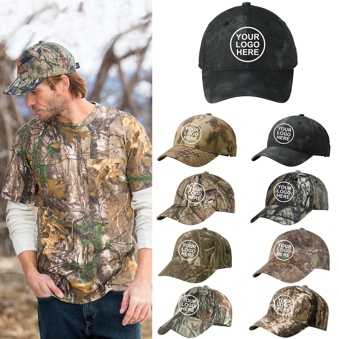 Custom Printed Port Authority® Pro Camouflage Series Cap Custom Hats ...