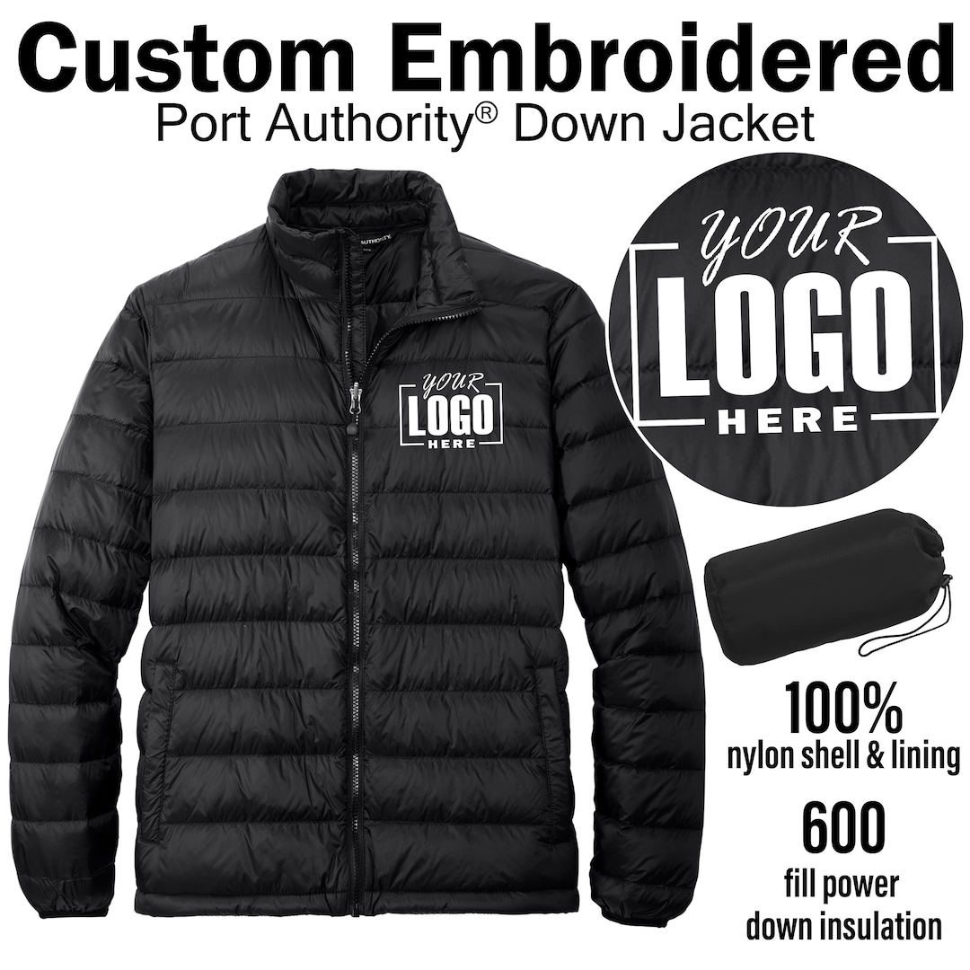 Custom Down Jacket, Custom Embroidered Jacket, Custom Windbreaker ...
