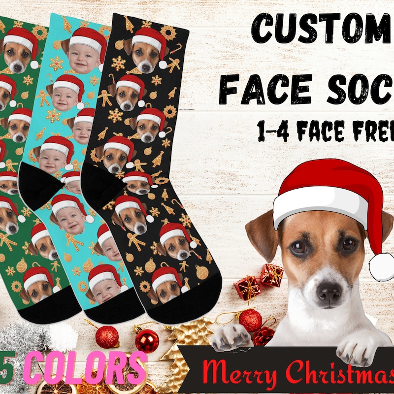 Christmas Face - Etsy