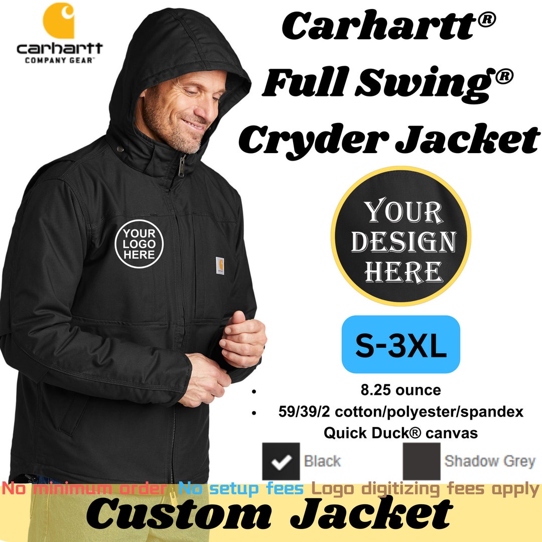 Carhartt® Full Swing® Cryder Jacket, Custom Jacket, Personalized ...