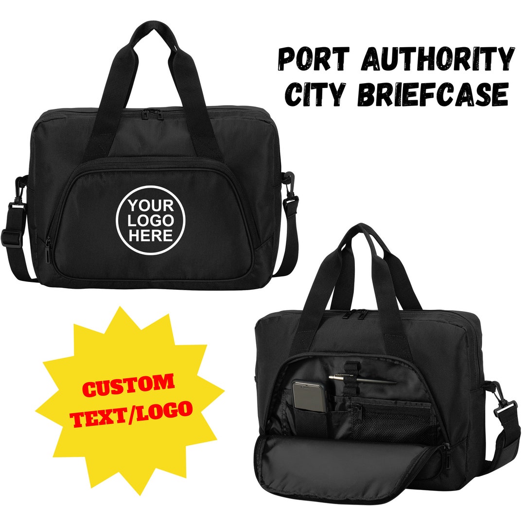 Custom Business Briefcase, Personalized Laptop Bag, Corporate Gift ...