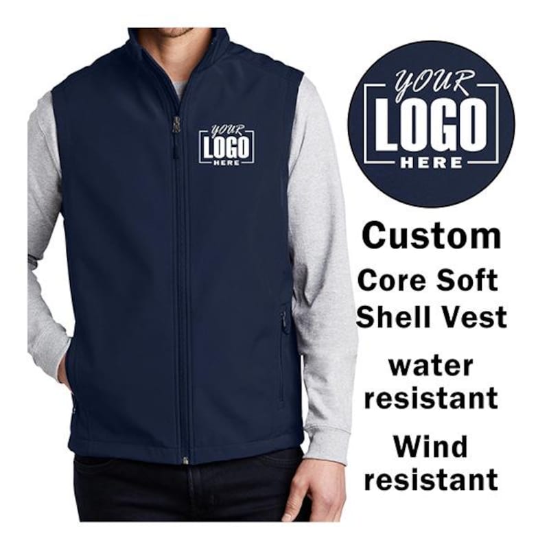 Custom Logo Vest Men - Etsy
