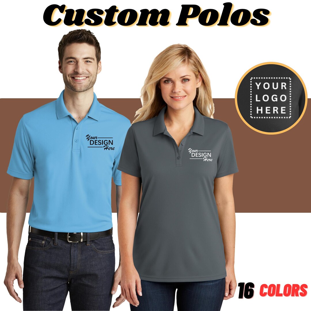 Custom Printed/embroidered Polo, Dry Zone® UV Micro-mesh Polo ...