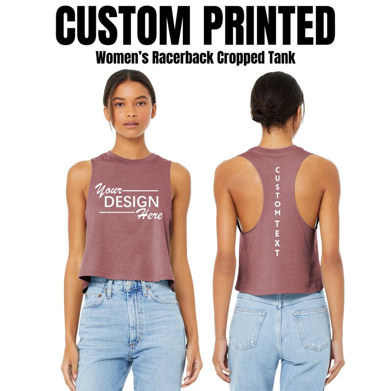 Racer Back Tank Tops - Etsy