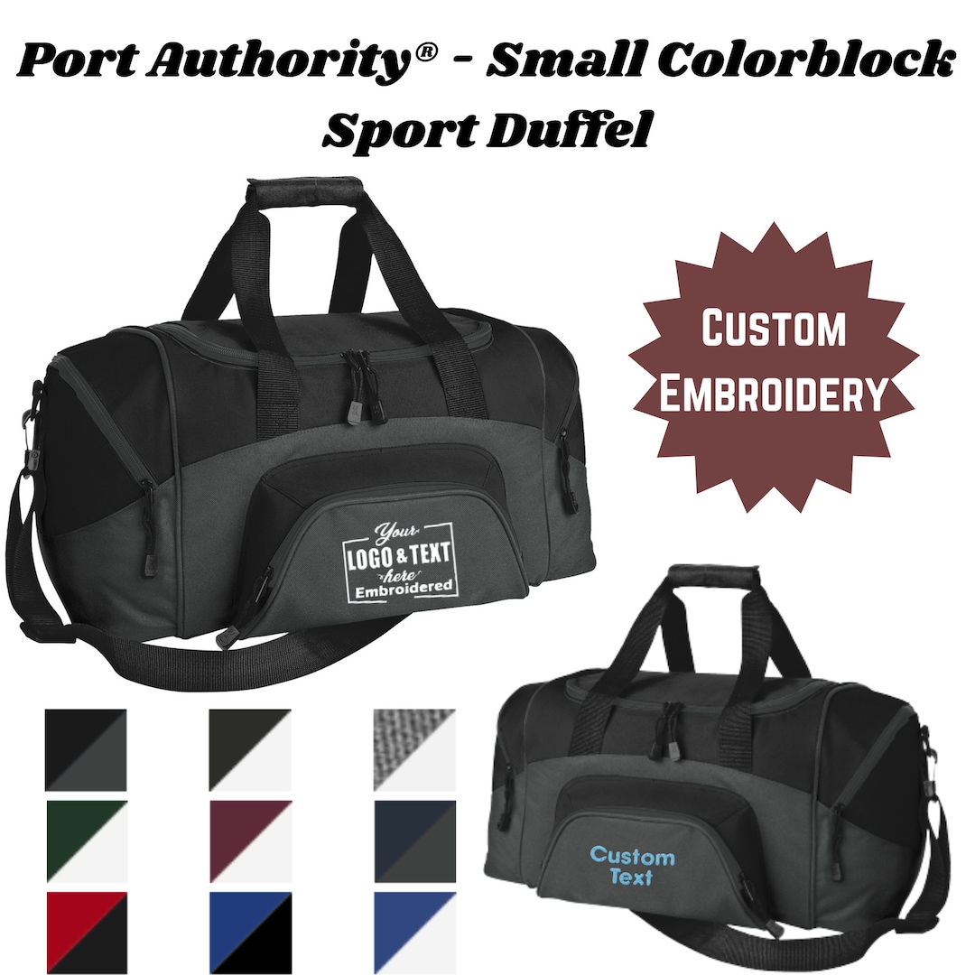 Port Authority® Small Colorblock Sport Duffel BG990S /custom Duffel Bag ...