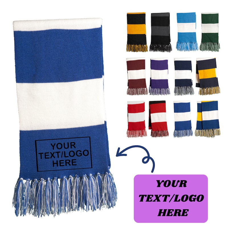 Logo Scarf - Etsy
