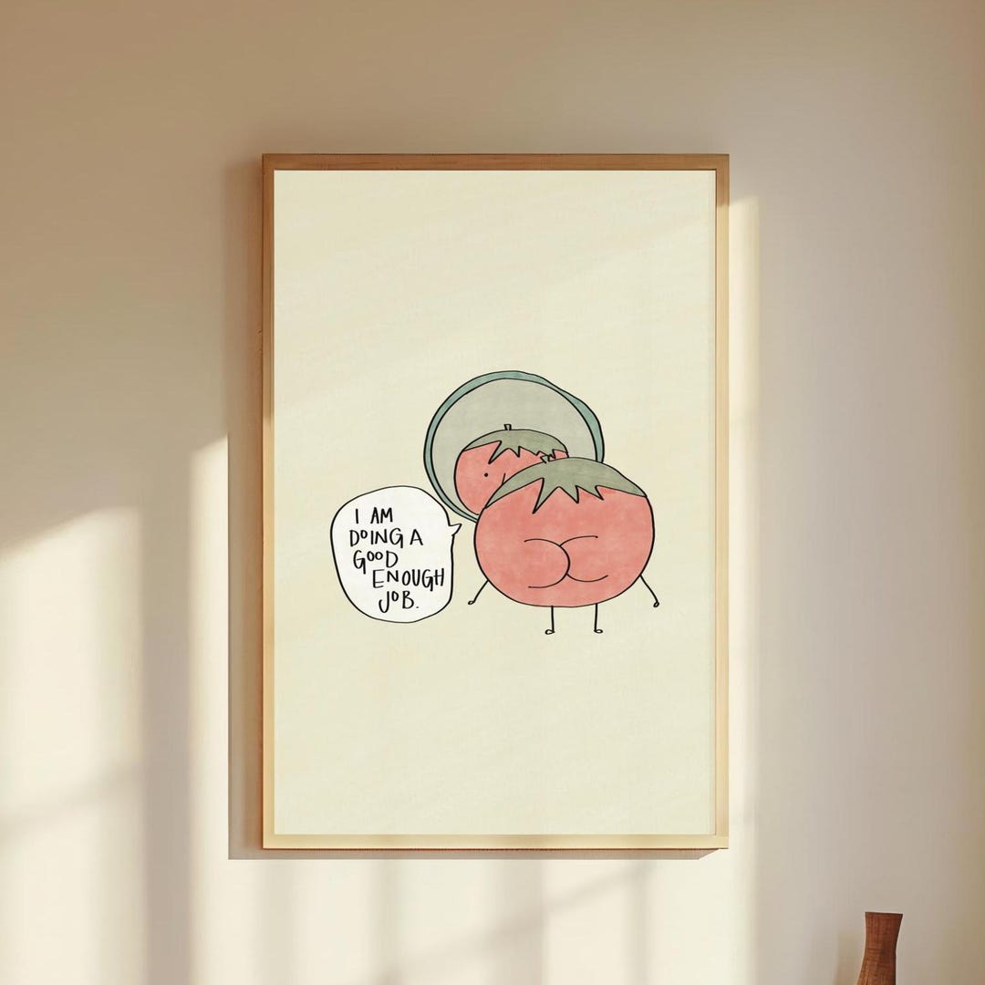 DIGITAL FILE - Thomas the Tomato - Kids Room Art, Childrens Art ...