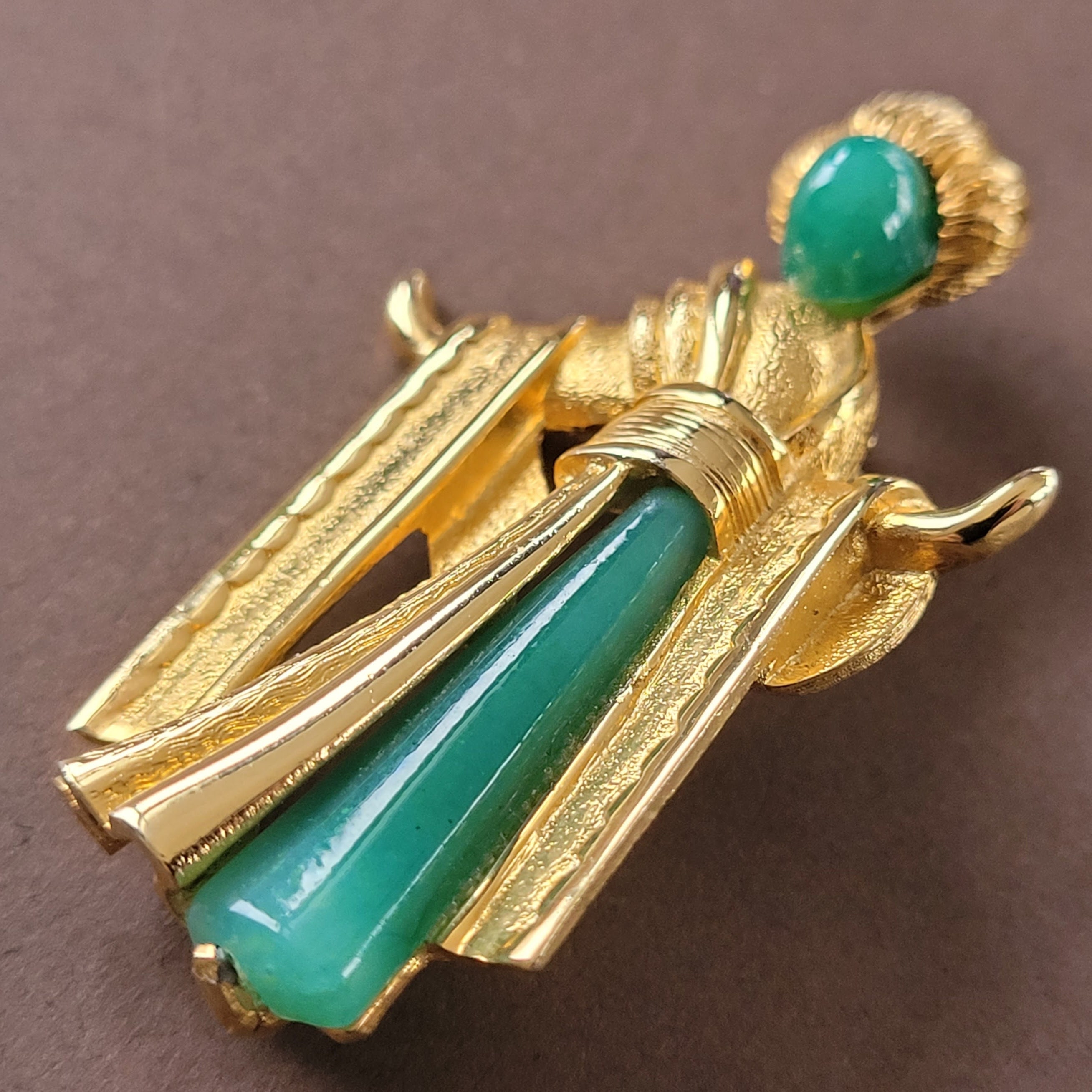 Hattie Carnegie Geisha Brooch, Unsigned. - Etsy