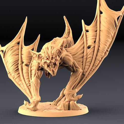 Dire Bat Resin Miniature Dnd Miniatures Dungeons & - Etsy