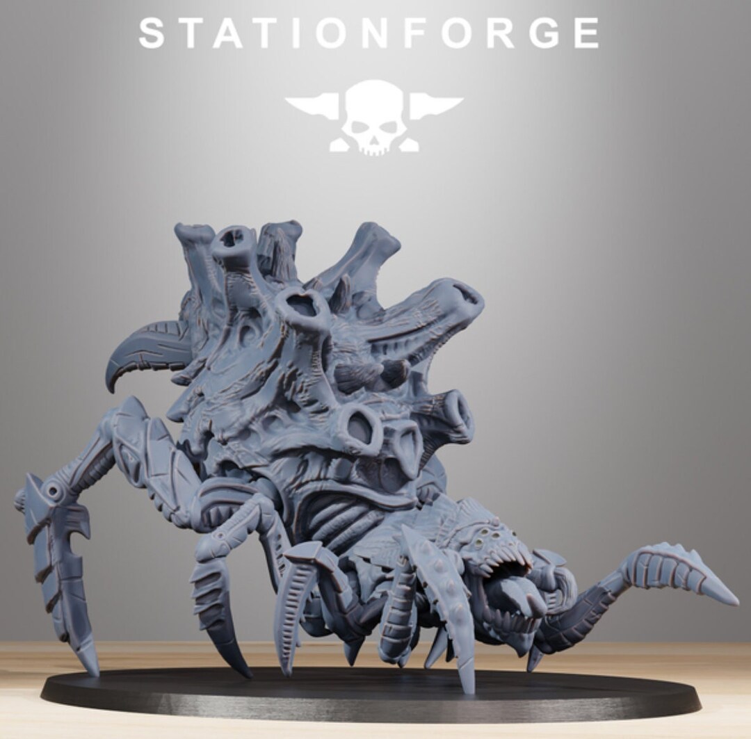 Xenarid Spider Modular Sci-fi Troops, Zerg RPG 5E Miniature Model ...