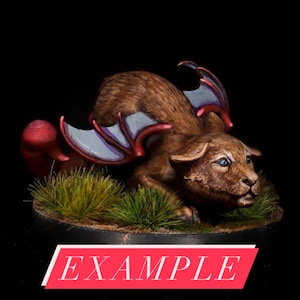 Baby Manticore Dungeons and Dragons, D&D Miniature, Gaming Model, Gifts ...