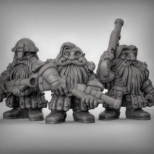Dead Dwarf Miniature for Tabletop RPGs|Dungeons and Dragons Role ...
