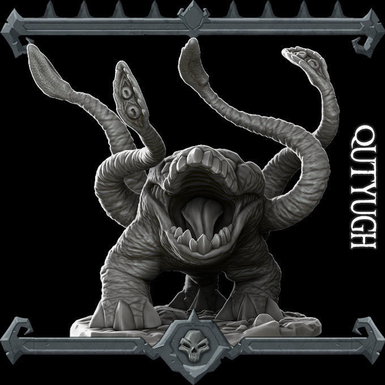 Otyugh Resin Miniature D&D Dungeons and Dragons or - Etsy