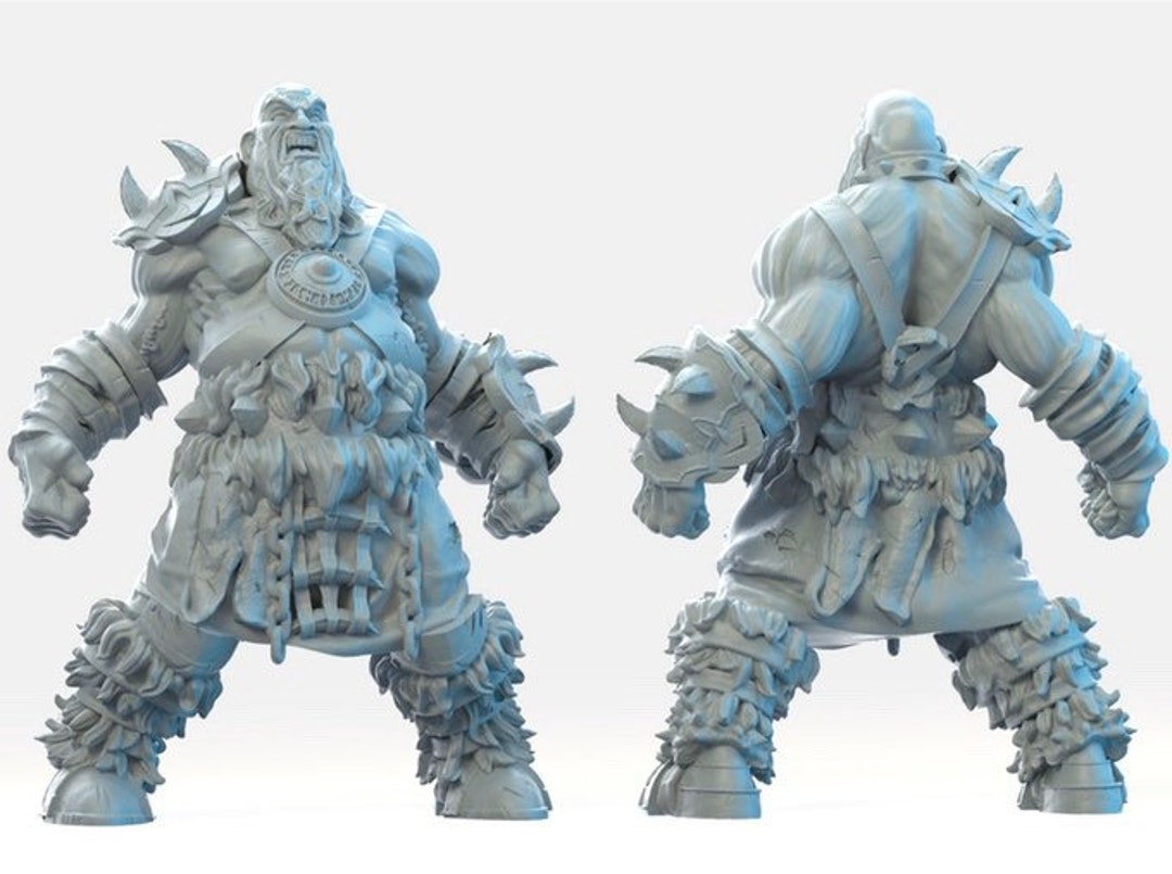 Frost Giant 110mm Dungeons and Dragons, D&D Miniature, Gaming Model ...