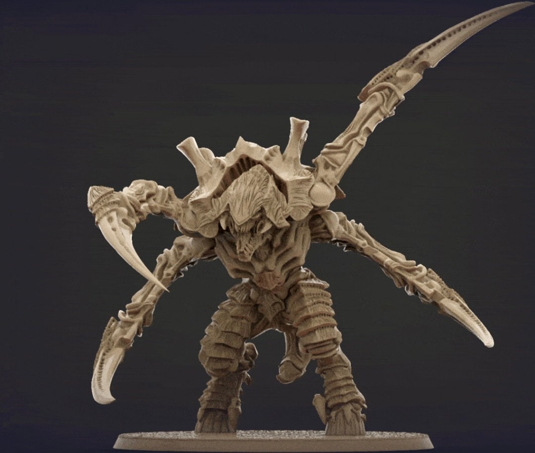 Giant Armored Bug 100mm Base Modular Sci-fi, Future Starcraft Zerg ...