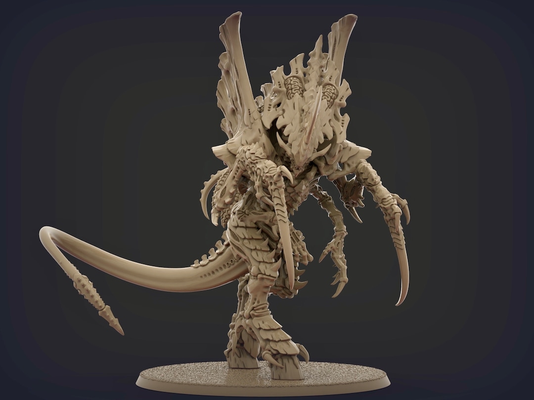 Psuedo Bug 100mm Base Helldivers Starcraft Zerg, Mini Miniature Model ...