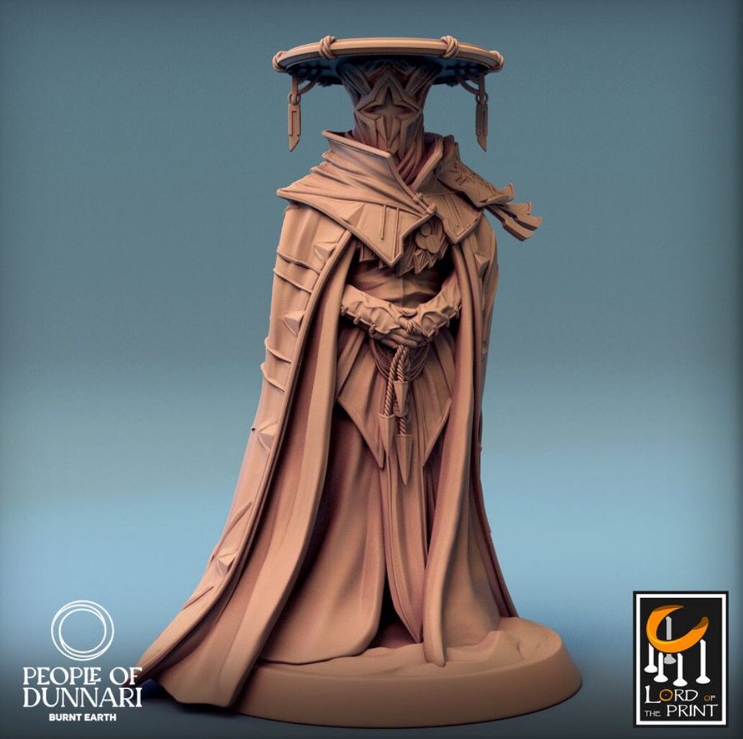 Sun Priest People of Dunnari Dungeons and Dragons, D&D Miniature, Model ...