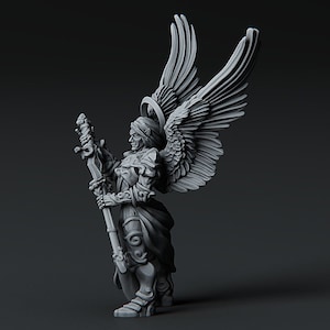 Deva Resin Miniature Dnd Miniatures Dungeons & Dragons - Etsy