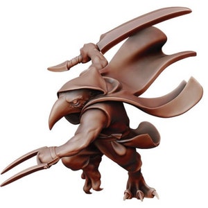 Kenku Bundle of 7 Resin Miniature Dnd Miniatures Dungeons & Dragons ...