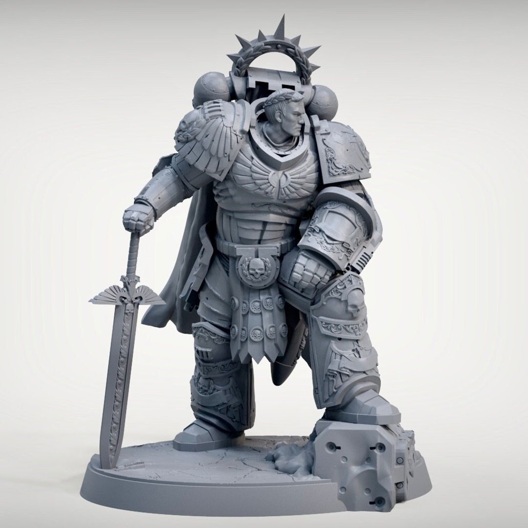 Ultramarines Primarch Modular Sci-fi, Futuristic Starcraft, Warhammer ...