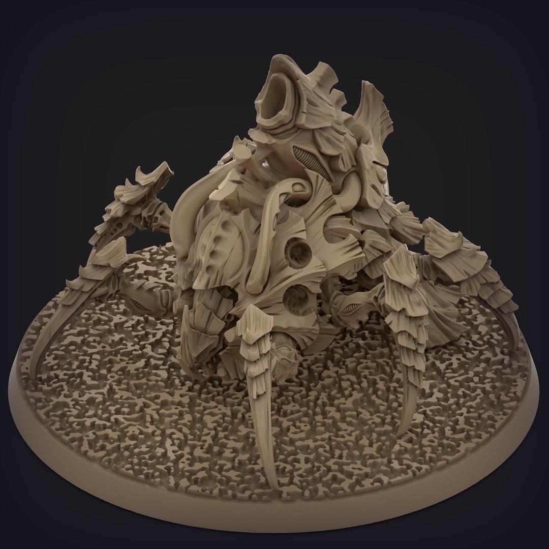 Biovore, Pyrovore Tyranid Cannon 80mm Base Exocrine Zergling Anti ...