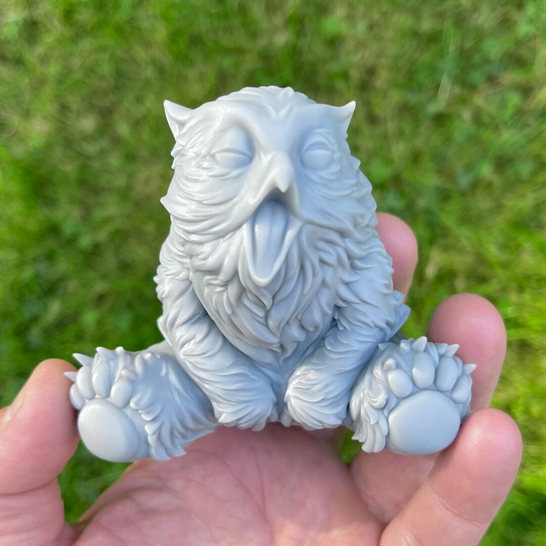 Owlbear Cub 3 Dungeons and Dragons D&D Miniature - Etsy