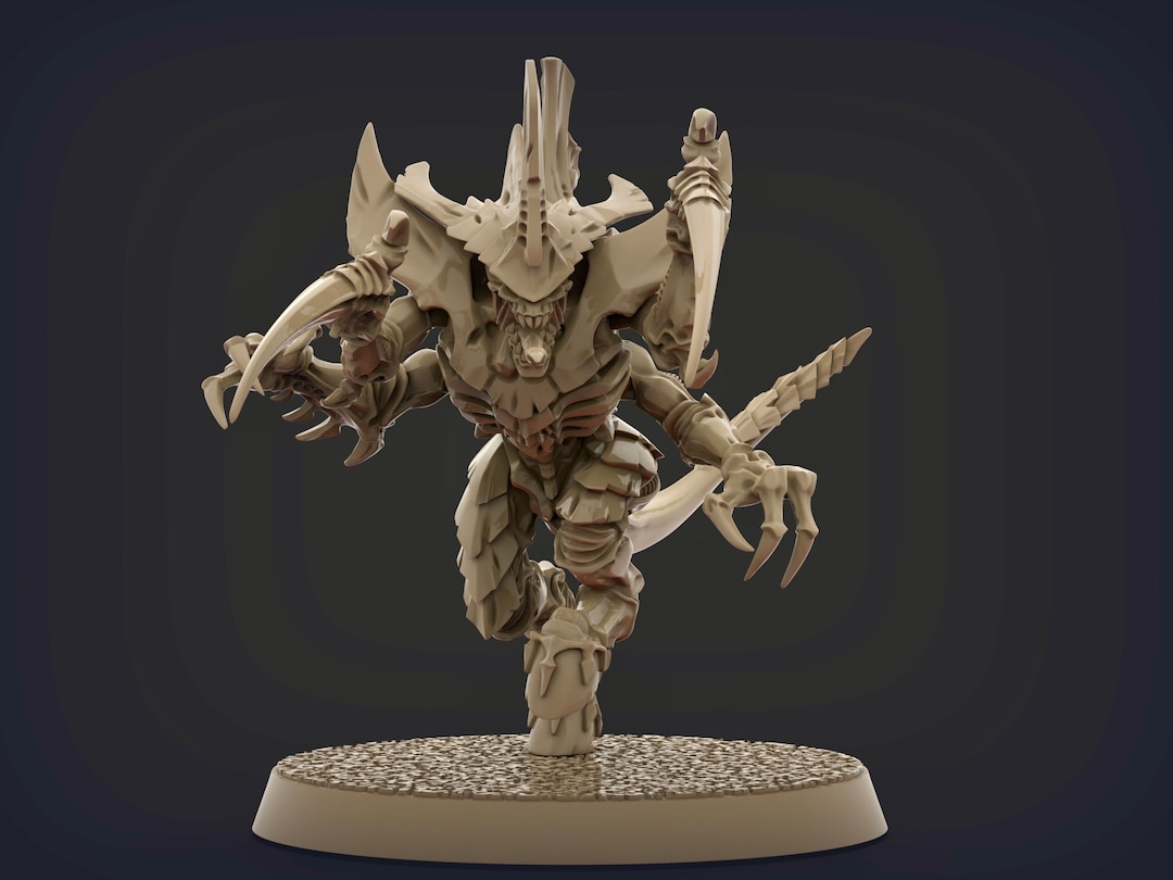 Bug Fighter Modular Sci-fi, Future Starcraft Zerg Model Miniature ...