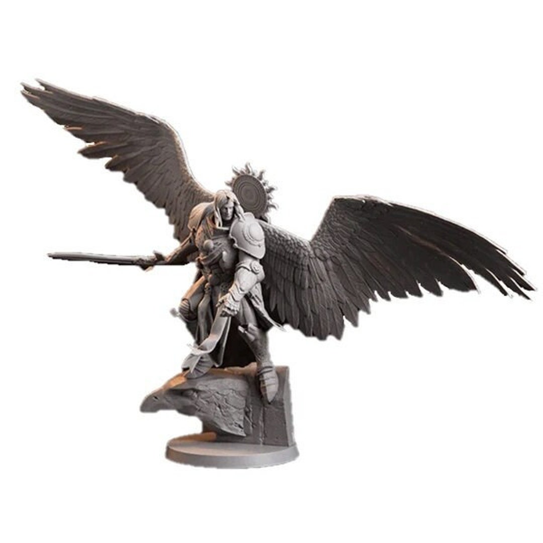 Sanguinius, Primarch of the Blood Angels Modular Sci-fi, Futuristic ...