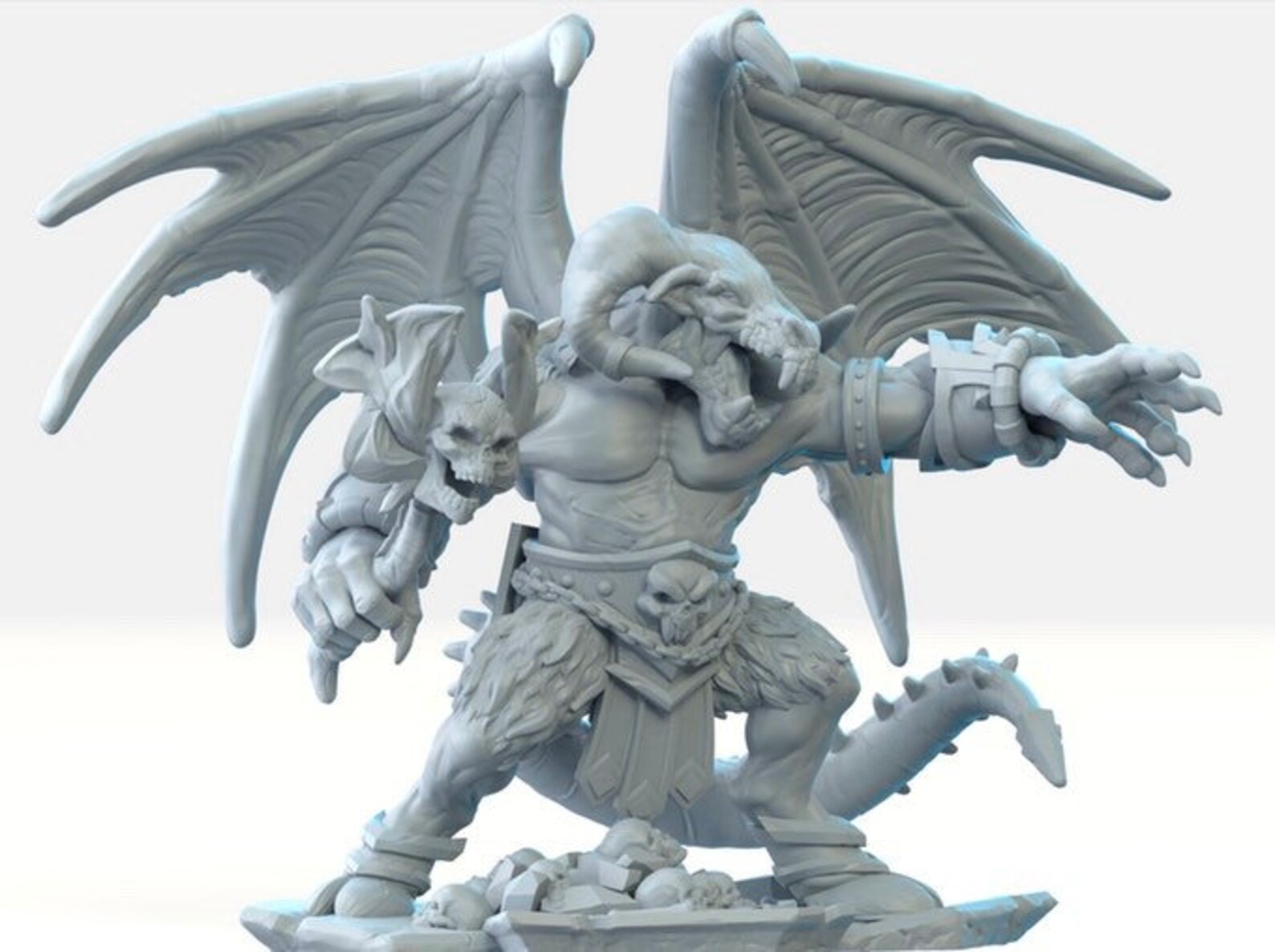 Orcus large Resin Miniature Dnd Miniatures Dungeons & - Etsy