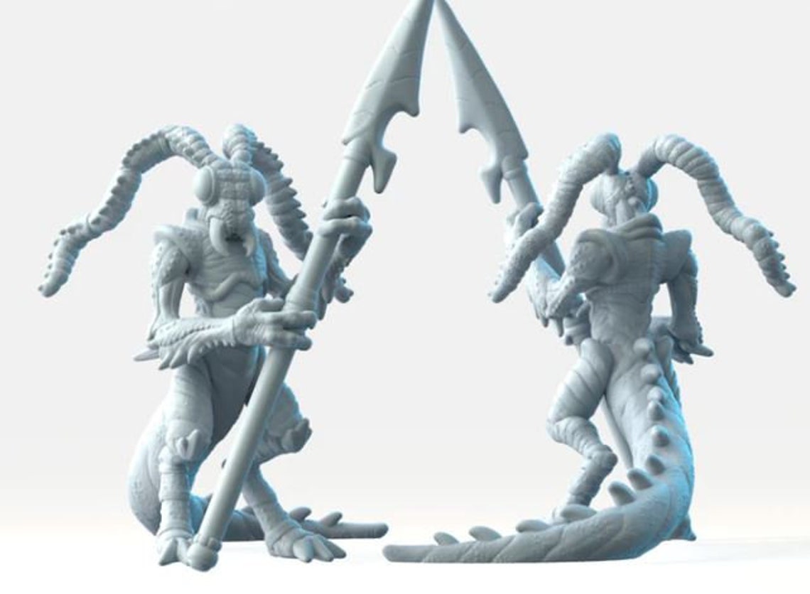 Ice Devil Resin Miniature Dnd Miniatures Dungeons & - Etsy
