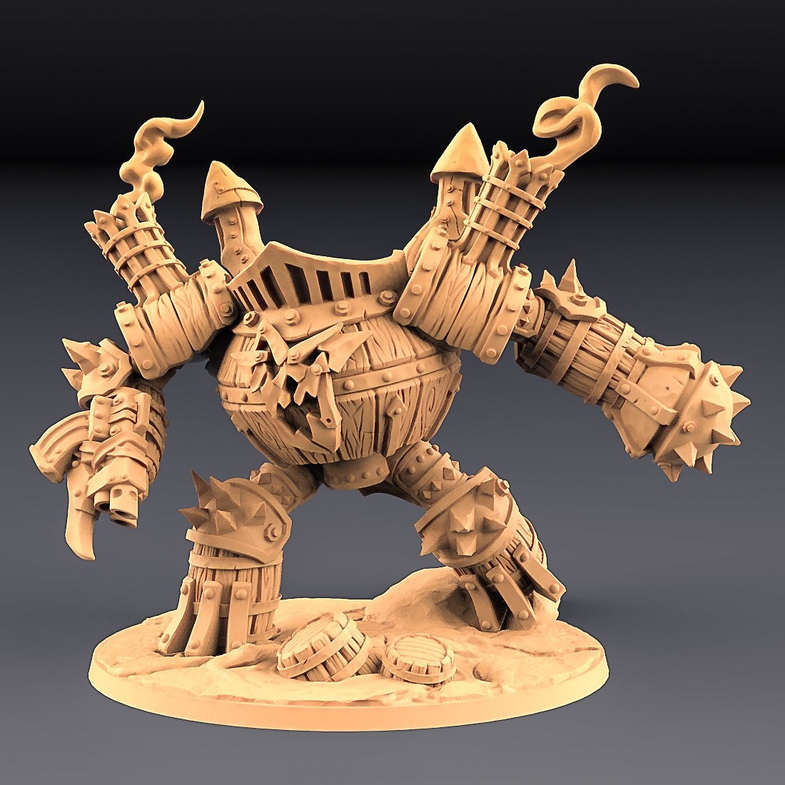 Miniature Toys Beasts and Baddies Fantasy Golems Dungeons and Dragons ...