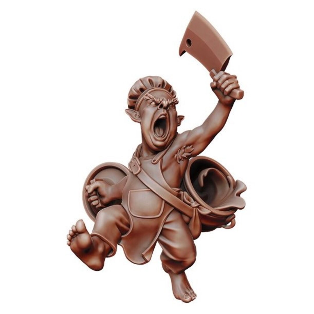 Goblin Cook Dungeons and Dragons, D&D Miniature, Gaming Model, Gifts ...