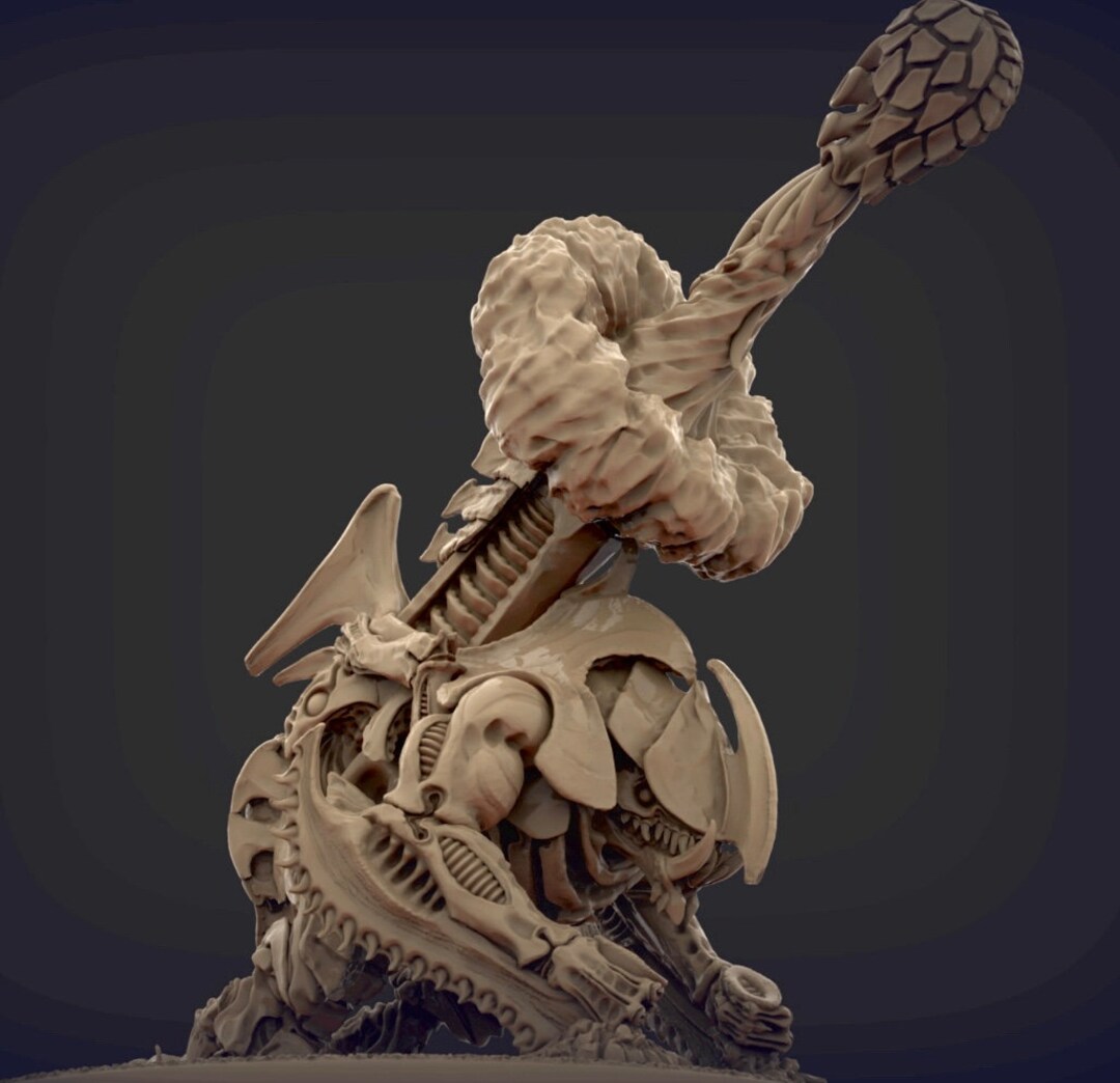 Biovore, Pyrovore Tyranid Cannon 60mm Base Exocrine Zergling Anti ...