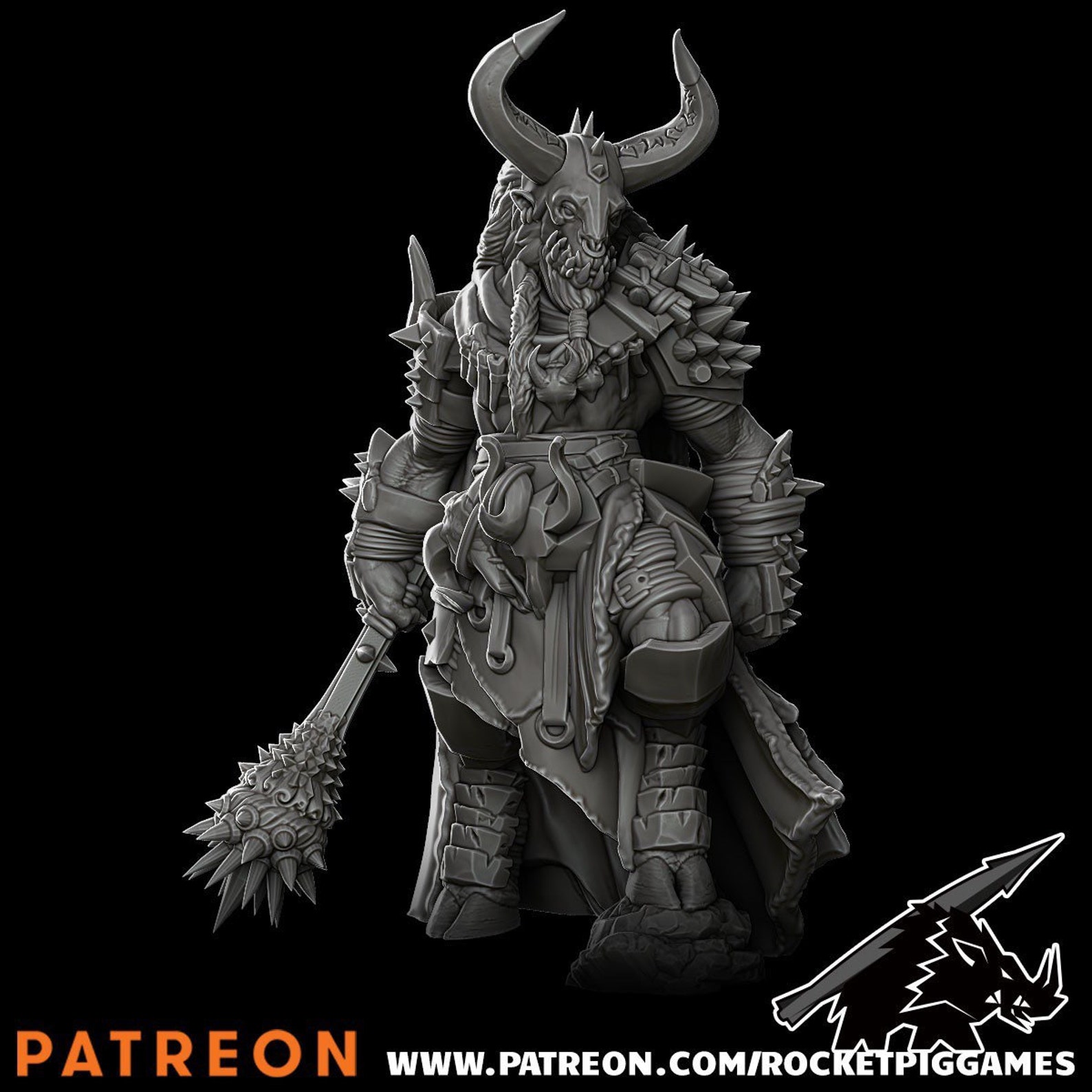 Bael Demon Lord Large Bel Resin Miniature DnD | Etsy