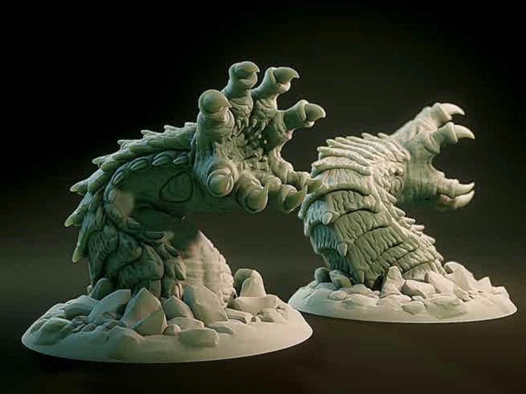 Purple Worm Dungeons and Dragons, D&D Miniature, Gaming Model, Gifts ...