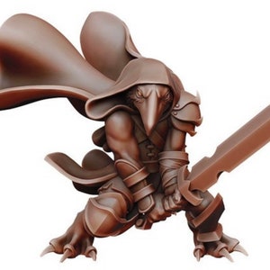 Kenku Bundle of 7 Resin Miniature Dnd Miniatures Dungeons & Dragons ...