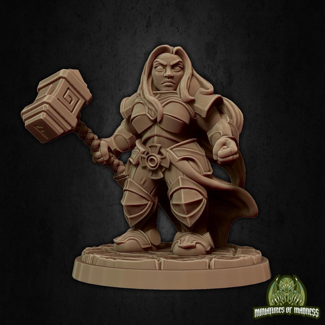 Malyan the Proud Dwarf Dwarves Miniaturesofmadness - Etsy