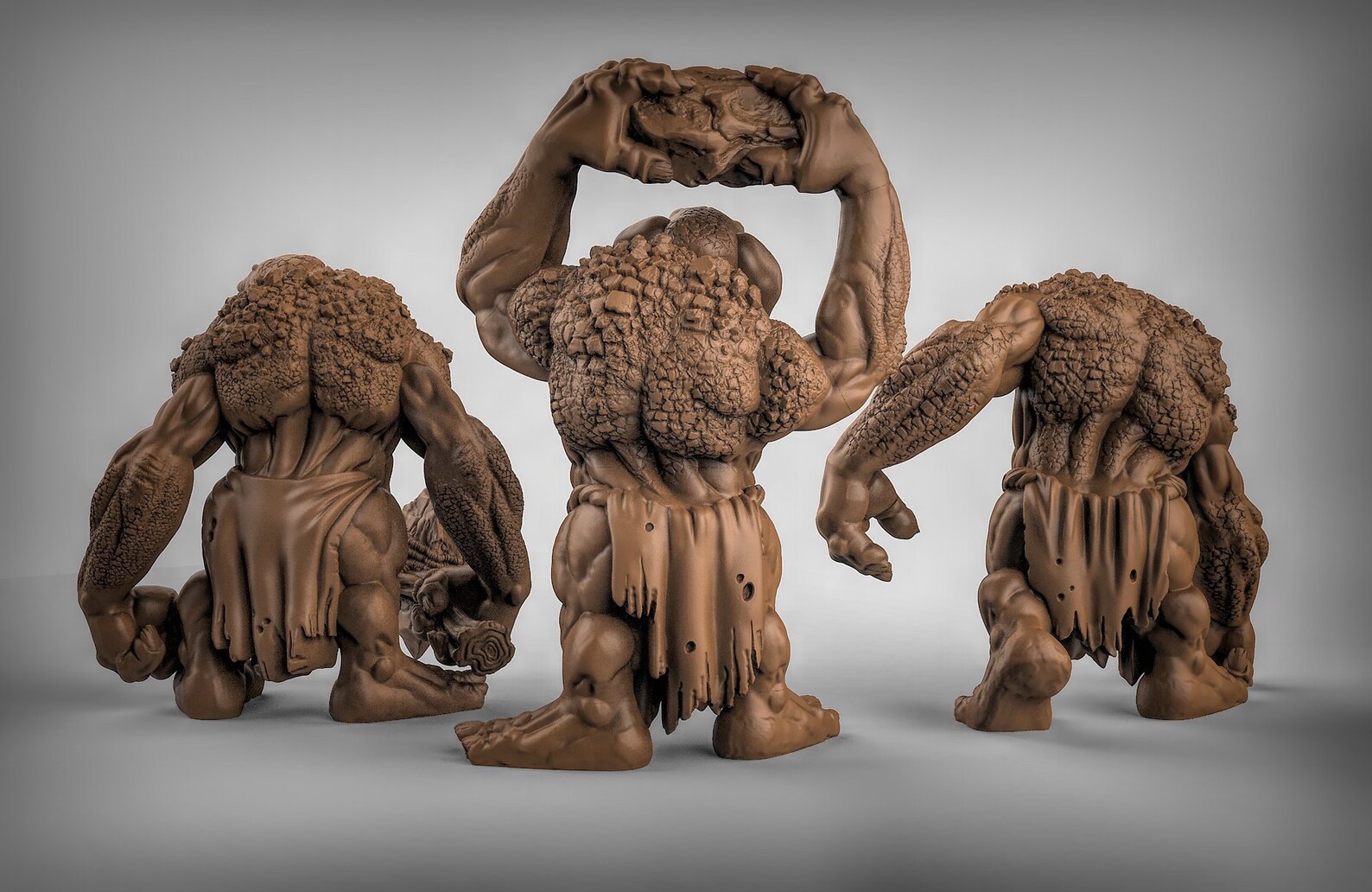 Stone Troll Resin Miniature Dnd Miniatures Dungeons & - Etsy